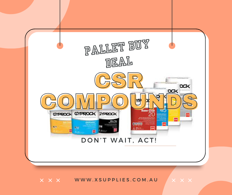 Online Big Saving! CSR Compounds Pallet Buy! — X Supplies